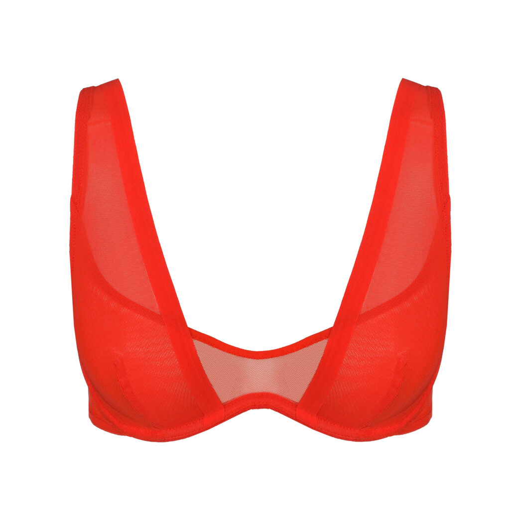 Sarda Lingerie Chalmers Bralette Flexi Wire HOT LAVA | Lingerie By M