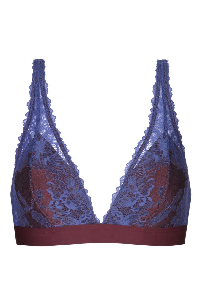 Mey POETRY DREAM triangle bra Boysenberry | Lingerie By M